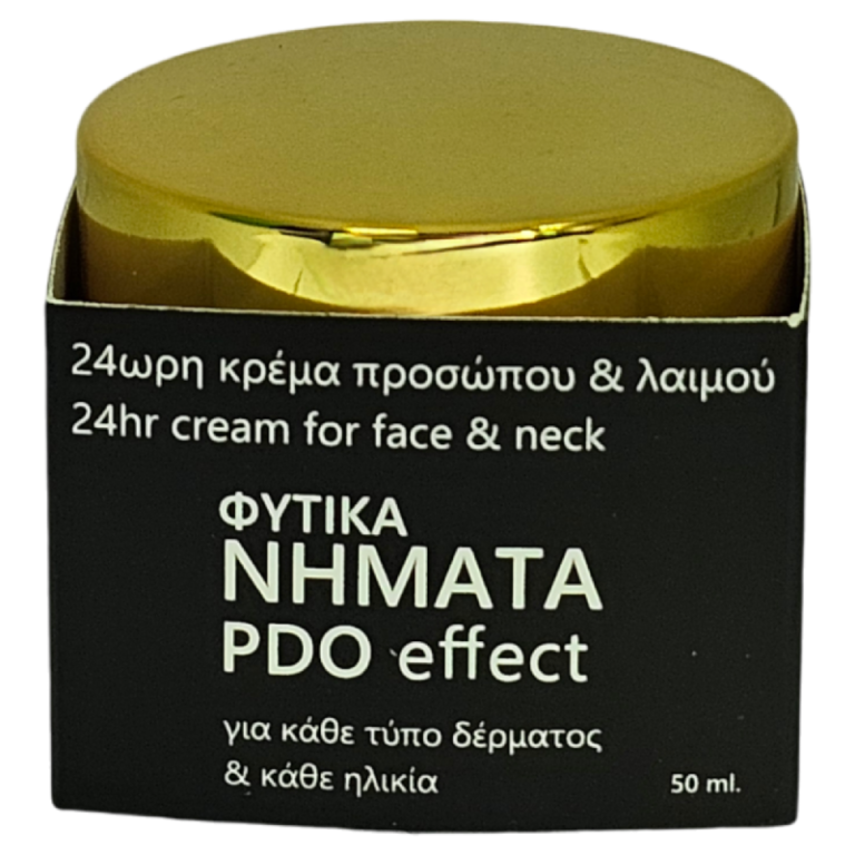 24ΩΡΗ ΚΡΕΜΑ ΠΡΟΣΩΠΟΥ & ΛΑΙΜΟΥ (24hr FACE & NECK CREAM) ΦΥΤΙΚΑ ΝΗΜΑΤΑ effect